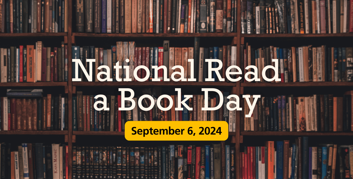 Let's Celebrate Read a Book Day | Waterloo Public Library